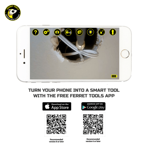 Ferret Pro – Multipurpose Wireless Inspection Camera and Cable Pulling ...