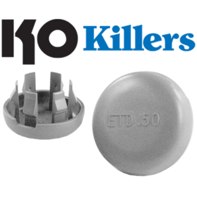 KO Killers Plastic Knockout Fillers - Rack-A-Tiers