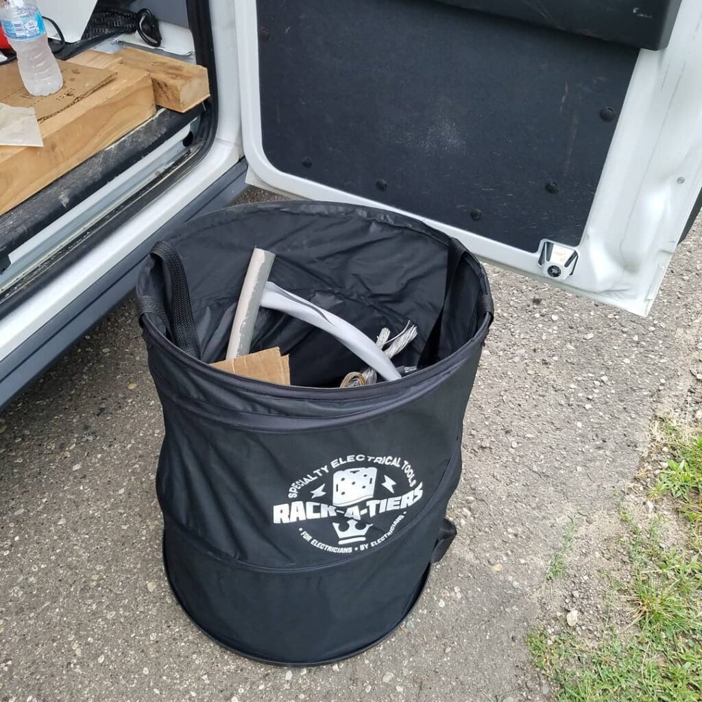 Exploding Garbage Can - Rack-A-Tiers