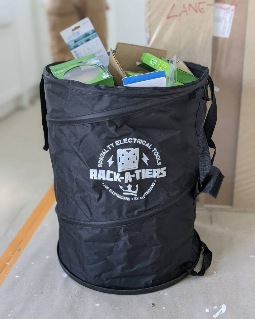 Exploding Garbage Can - Rack-A-Tiers