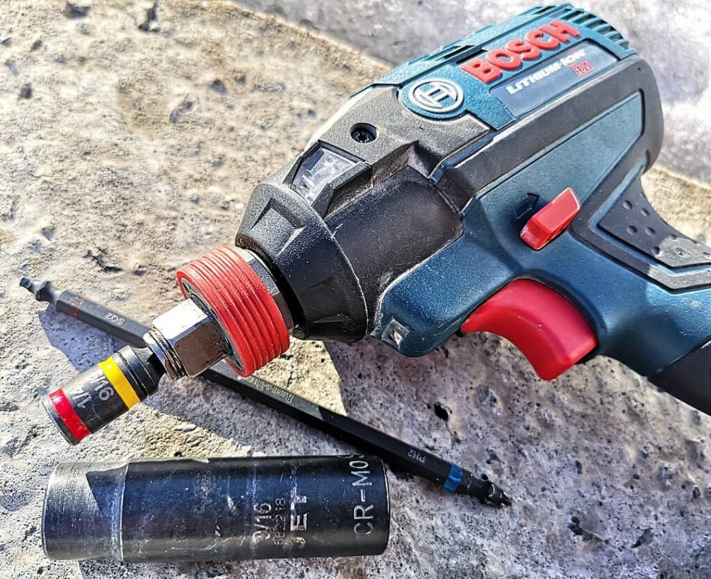 Malco C-RHEX Dual-Sided Magnetic Hex Drivers Red/Yellow - Rack-A-Tiers