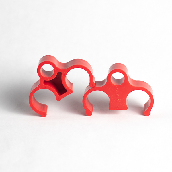 Slammers Rigid/PVC Conduit Spacer with Support Hole - 50 Pack - Rack-A ...