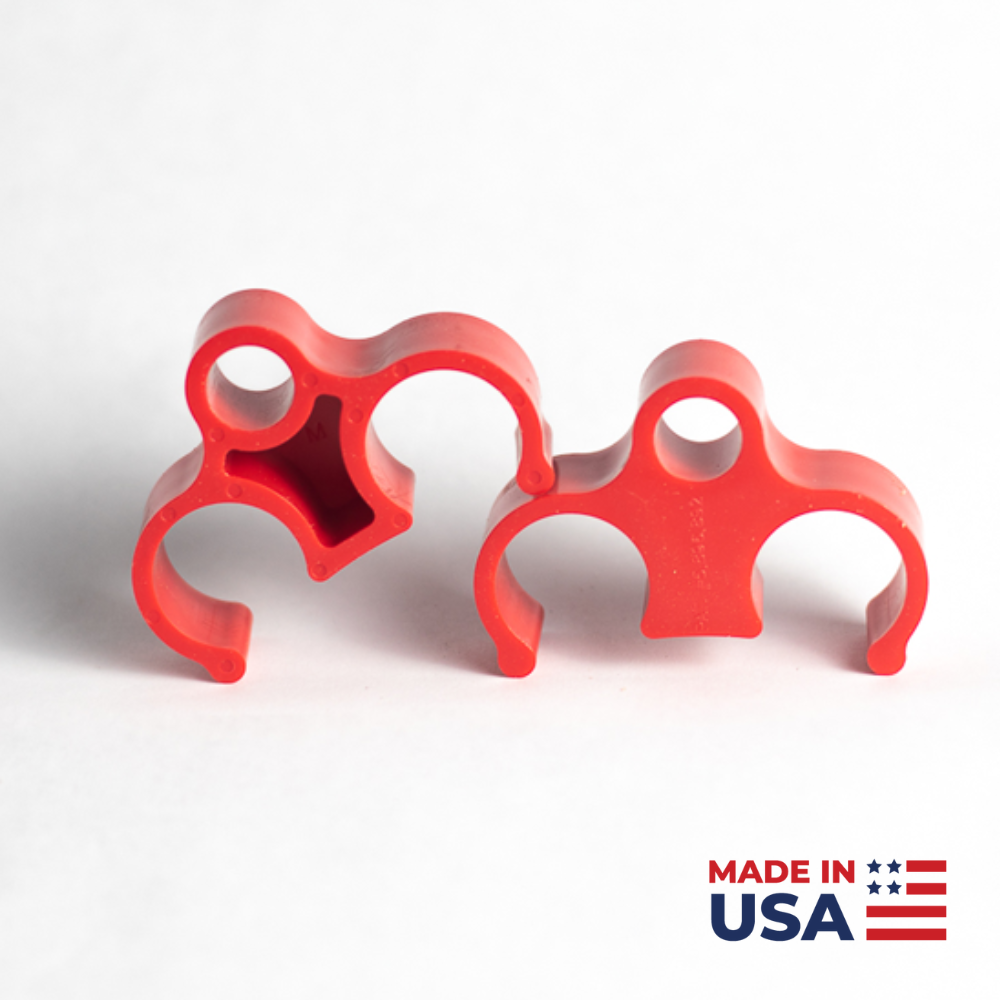 Slammers Rigid/PVC Conduit Spacer with Support Hole - 50 Pack - Rack-A ...